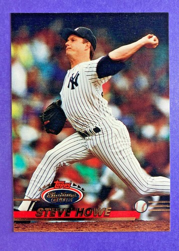 1993 Stadium Club Steve Howe #738 Baseball Card New York Yankees (ROY ...