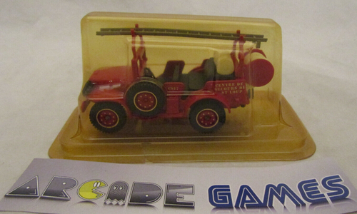 VEHICULE 1/45 DODGE COMMAND CAR 4x4 WC56 POMPIER - SOLIDO HACHETTE N°6 ...