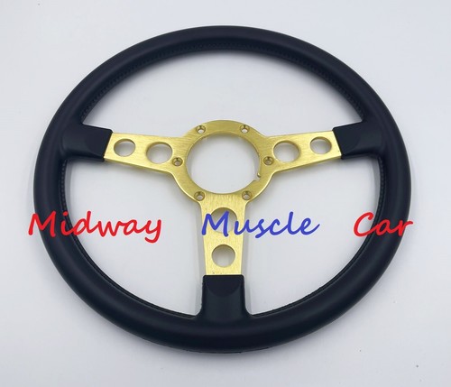 NEW formula steering wheel GOLD spokes 70-81 Pontiac Firebird Trans Am ...