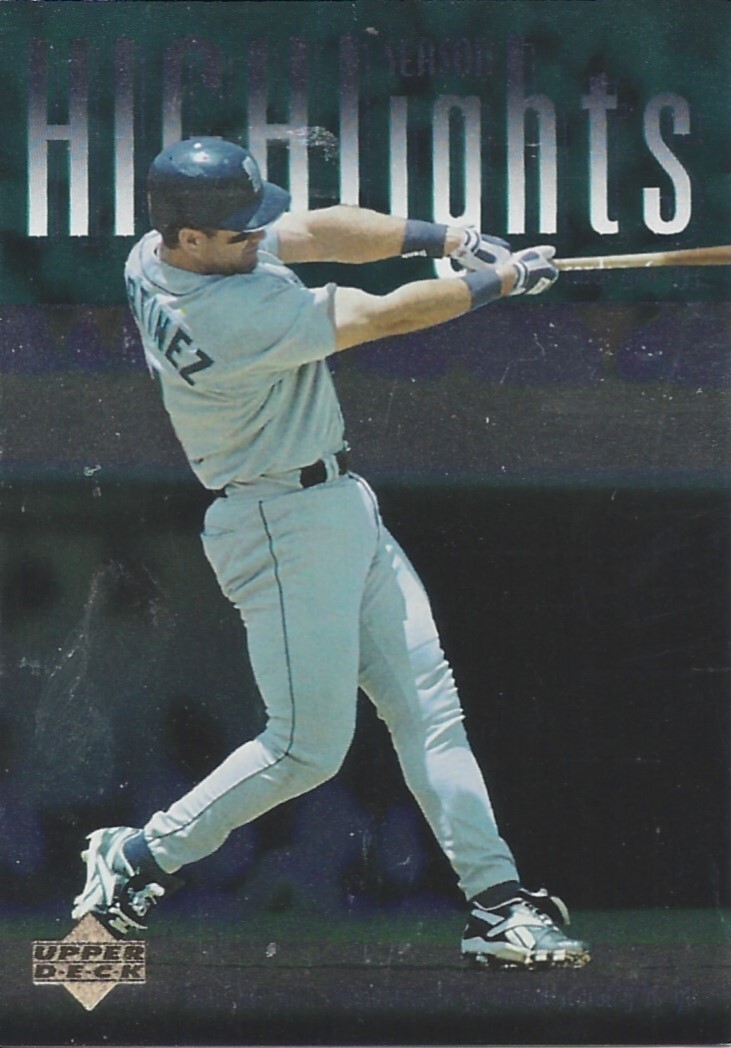 1997 Upper Deck Edgar Martinez 318 Mariners CL | eBay