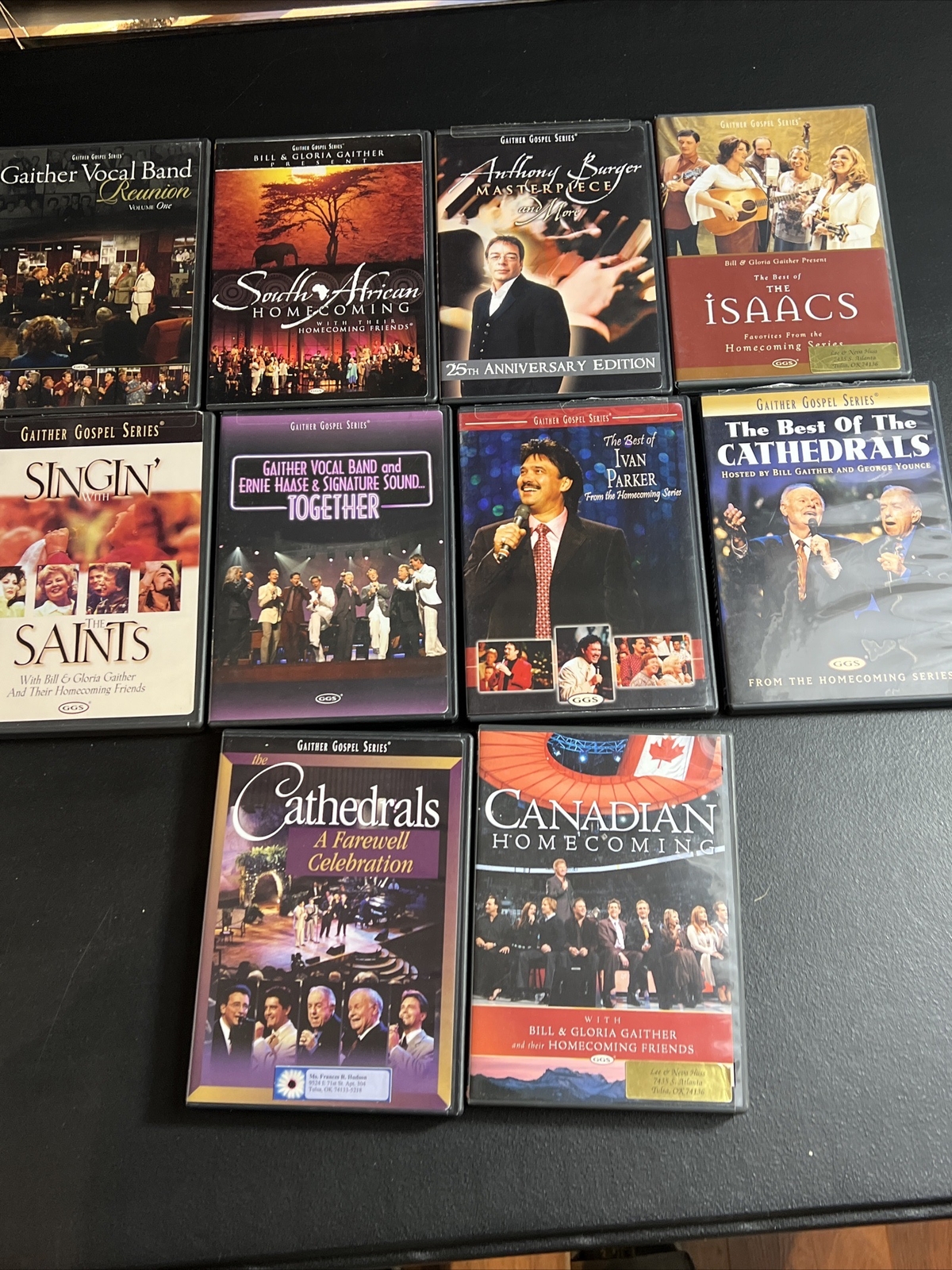 GAITHER GOSPEL SERIES DVD lot of 34 -Redrocks, Homecoming Classics ...