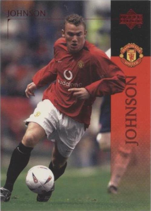 2003 Upper Deck Manchester United - Edward Johnson #78 (RC) for sale ...