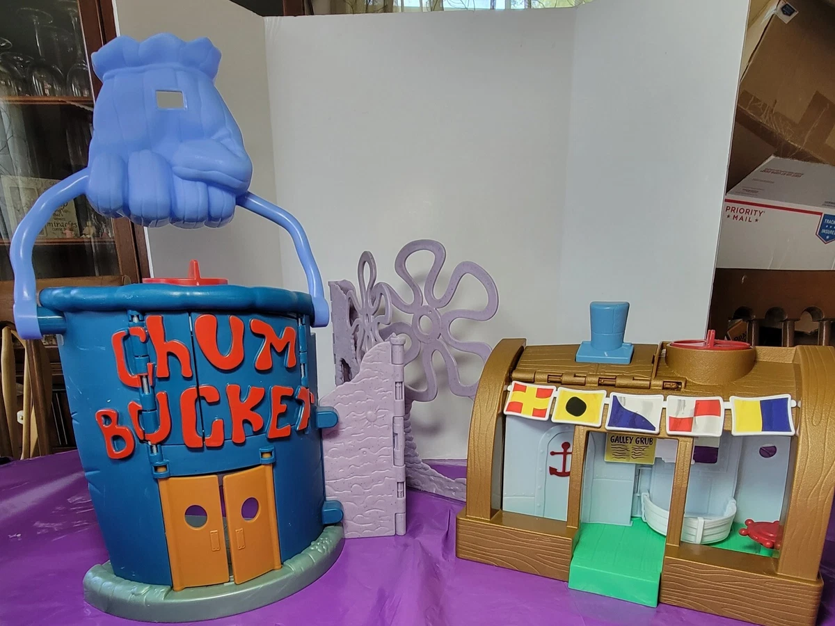 Krusty Krab And Chum Bucket