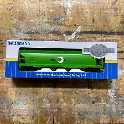 Bachmann Silver Series 56' ACF Center-Flow Hopper - Cargill Salt - HO ...