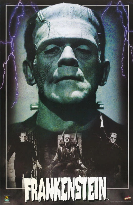 Boris Karloff Frankenstein Poster