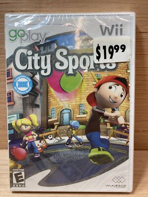 Go Play City Sports (Nintendo Wii, 2009) Video Game Brand New Sealed ...