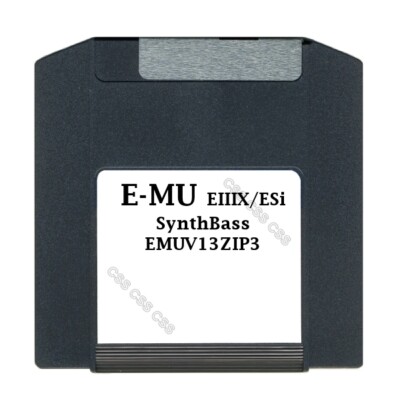 E-MU EMU EIIIX / ESi 100MB Zip Disk SynthBass EMUV13ZIP3 | eBay