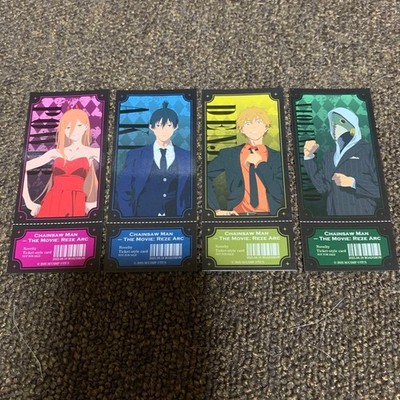 Chainsaw Man Lesé Edition TSUTAYA Bonus Ticket Style Card Power Denji ...