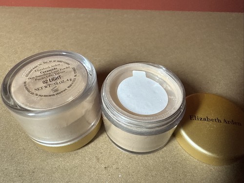 2-PK Elizabeth Arden Ceramide Skin Smoothing Loose Powder, 02 LIGHT ...