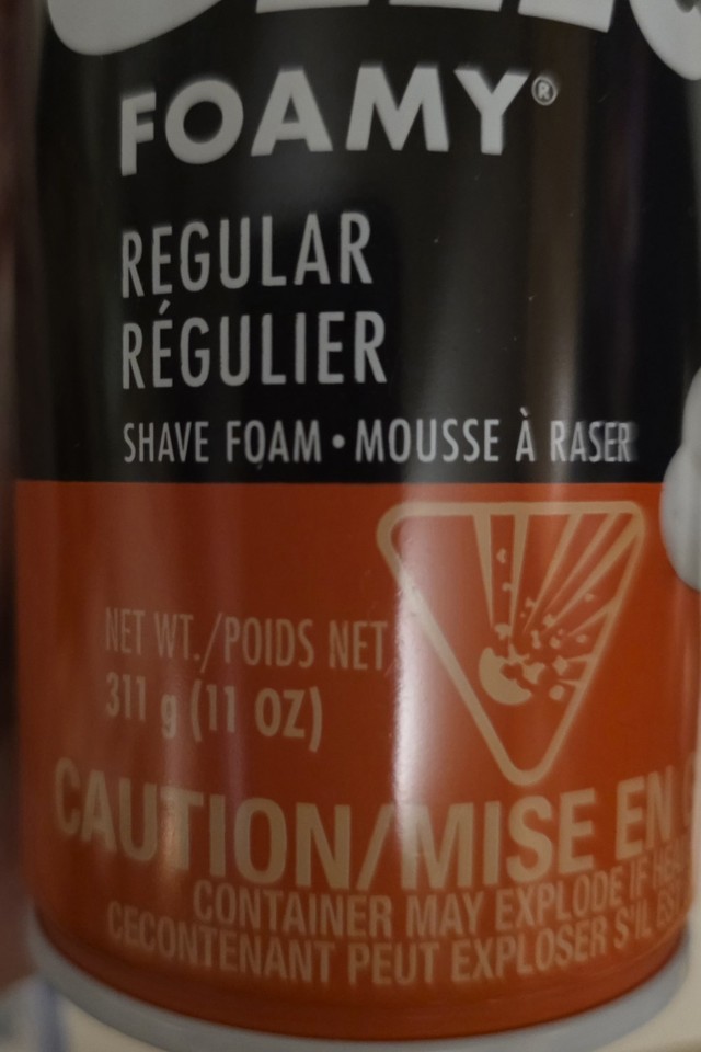 Gillette Foamy Shave Foam, Regular, 311 g (11 Oz) NEW | eBay