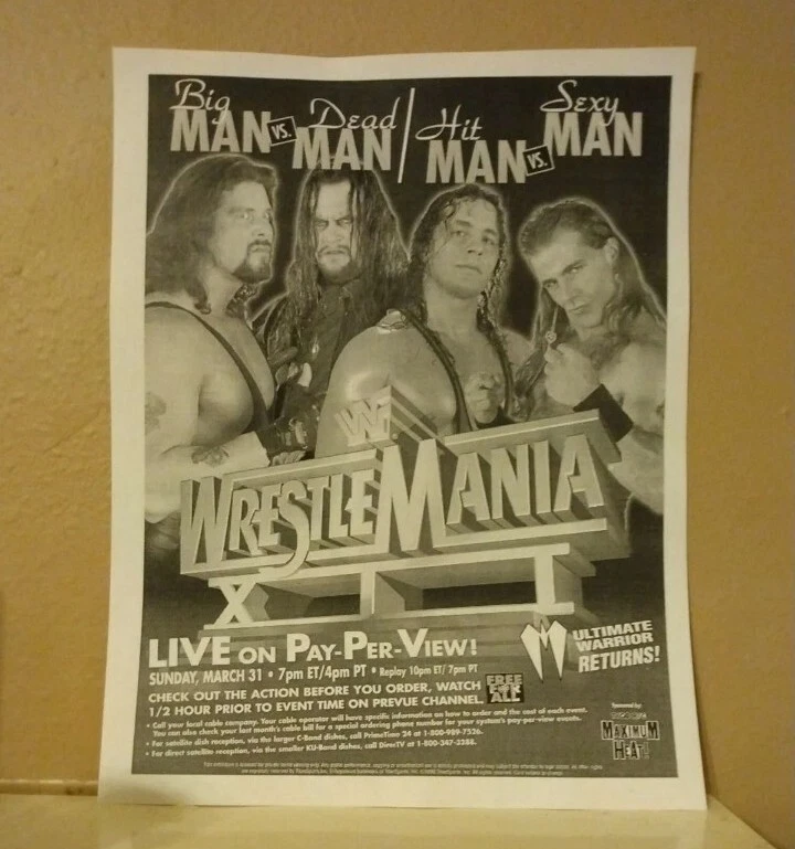 Undertaker Wrestlemania 12