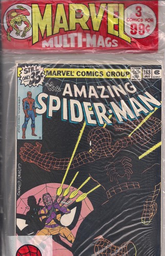 Marvel Multi-Mags 3Pack 1978 Amazing Spider-Man 188 Thor 279 Captain ...
