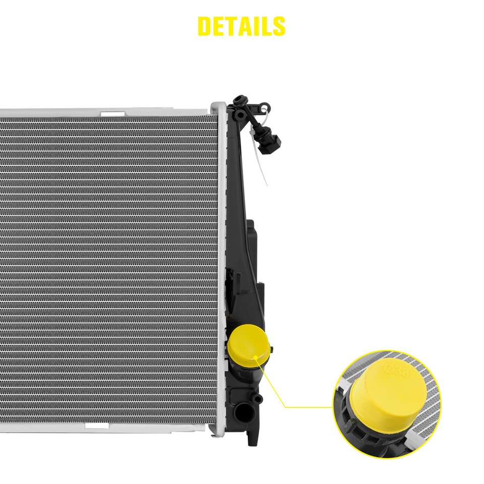 Aluminum Radiator For 2008-2013 BMW 135i 335i 2013-2015 X1 2012-2016 Z4 ...