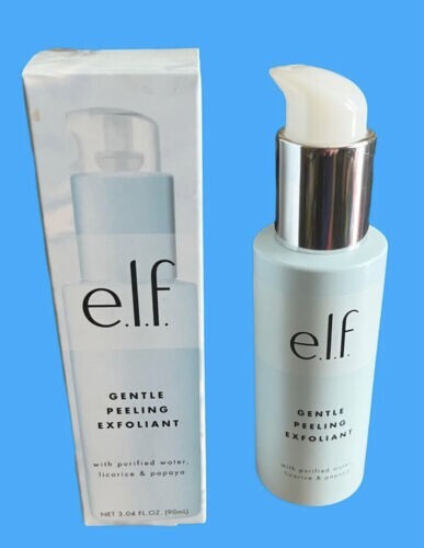 Elf Cosmetics Gentle Peeling Exfoliant Exfoliator Full Size 3.04 oz ...