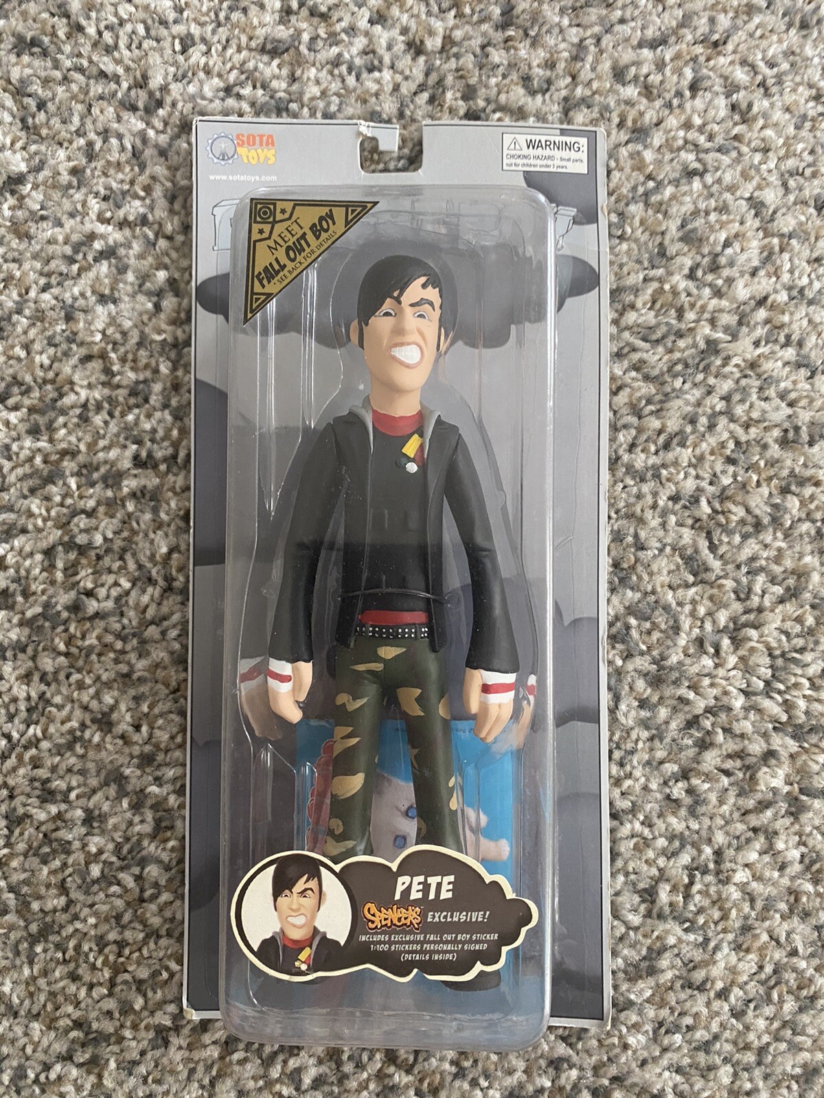 Fall Out Boy 7 Inch Figure - Pete - 2006 | eBay