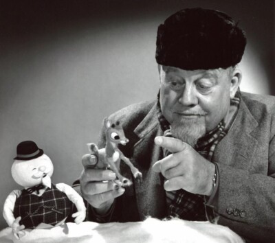 Burl Ives Rudolph The Red Nosed Reindeer Black And White 4x6 Picture ...