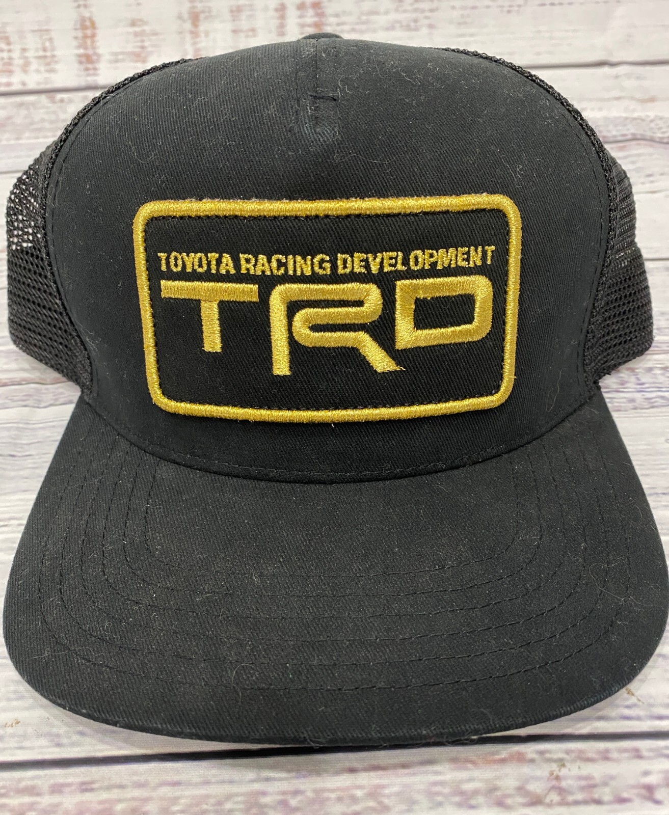 Rare TRD Toyota Racing Development Cap Trucker Hat Bl… - Gem
