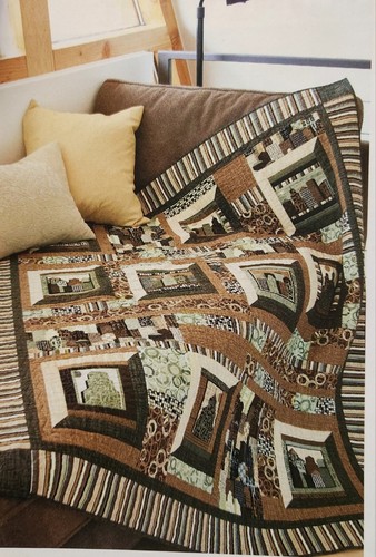 "All About Town" Quilt Pattern from 2012 Magazine Intermediate | eBay