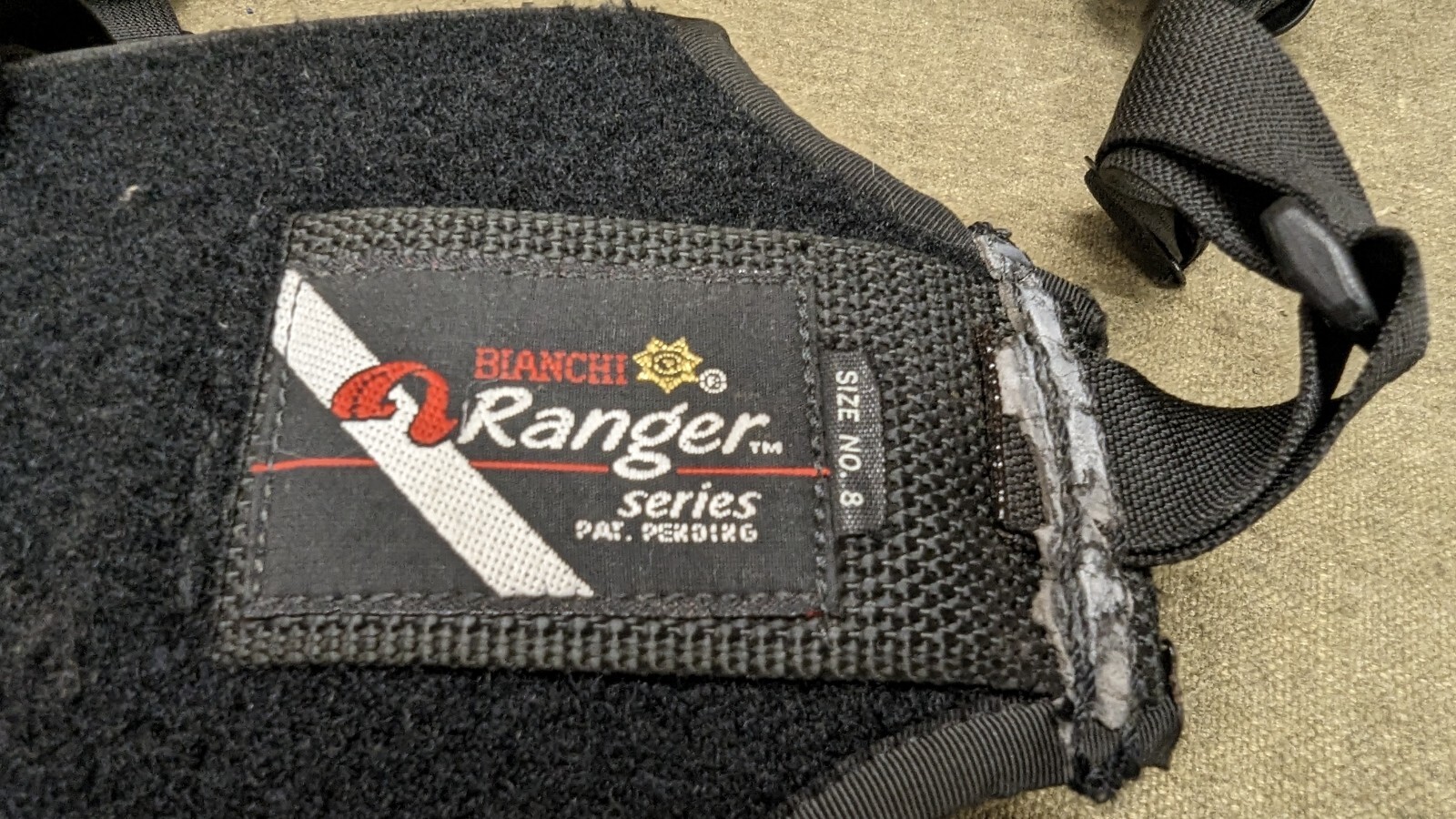 Bianchi Ranger Series #8 chest rig nylon holster with shoulder strap | eBay