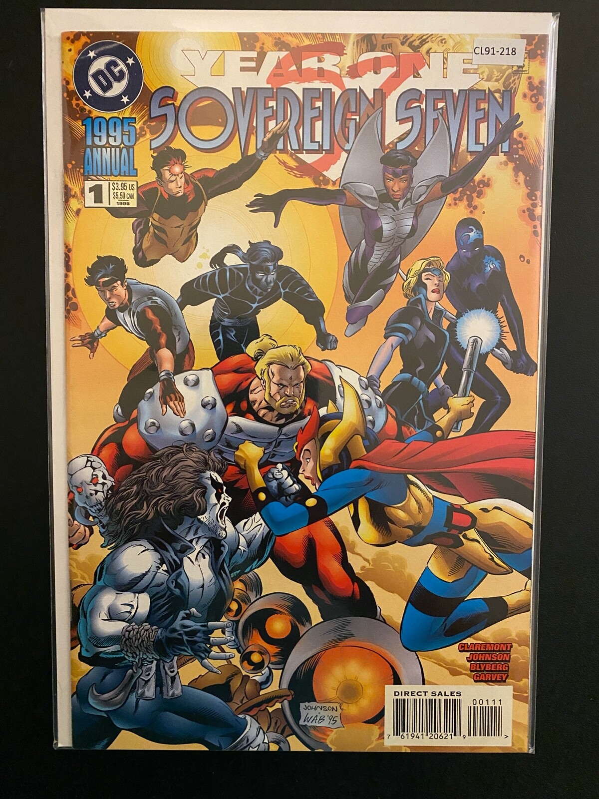 Sovereign Seven Annual #1 1994 High Grade 9.4 DC Comic Book CL91-218 | eBay