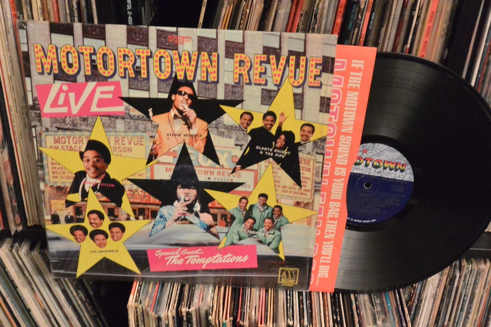 Motown Revue Live Orig1969 Motown MS-688 Stereo Shrink Beautiful NM | eBay
