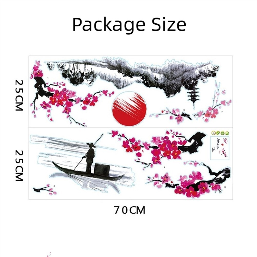 Stylish Chinese Wall Stickers Transform Your For Home into an Artistic ...