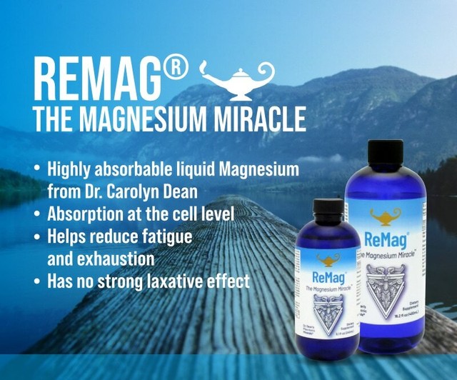 Remag Magnesium Miracle Pico-ionic Liquid 16 FL Oz by Dr Carolyn Dean ...