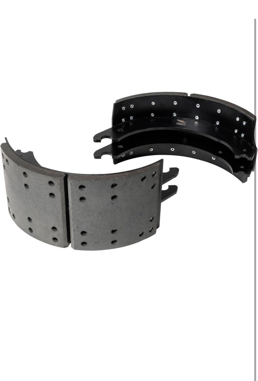 Force brake shoe kit 4707Q Meritor New 16.5”x7” W/standart 23k Lining ...