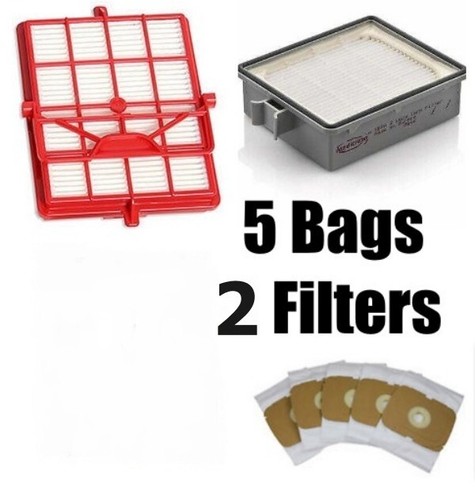 Sauber Intelligence SI-200, SE-400 SI200 Vacuum Bags 5 & Filters Kit | eBay