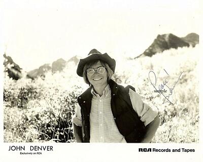 JOHN DENVER #1 REPRINT SIGNED 8X10 PHOTO AUTOGRAPHED CHRISTMAS GIFT MAN ...