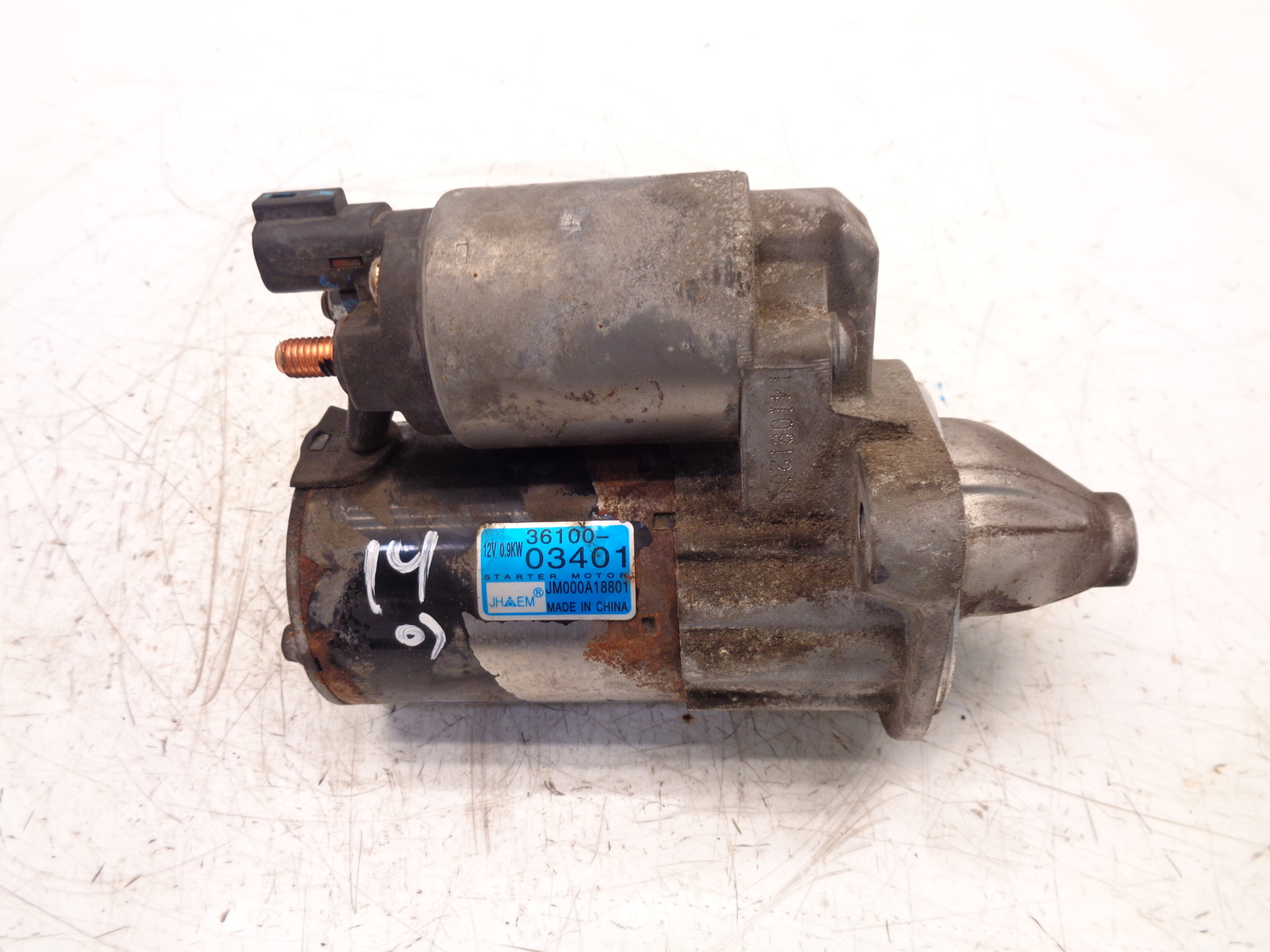 Anlasser Starter for Kia Picanto MK2 II TA 1.0 Benzin G3LA 36100-03401 ...