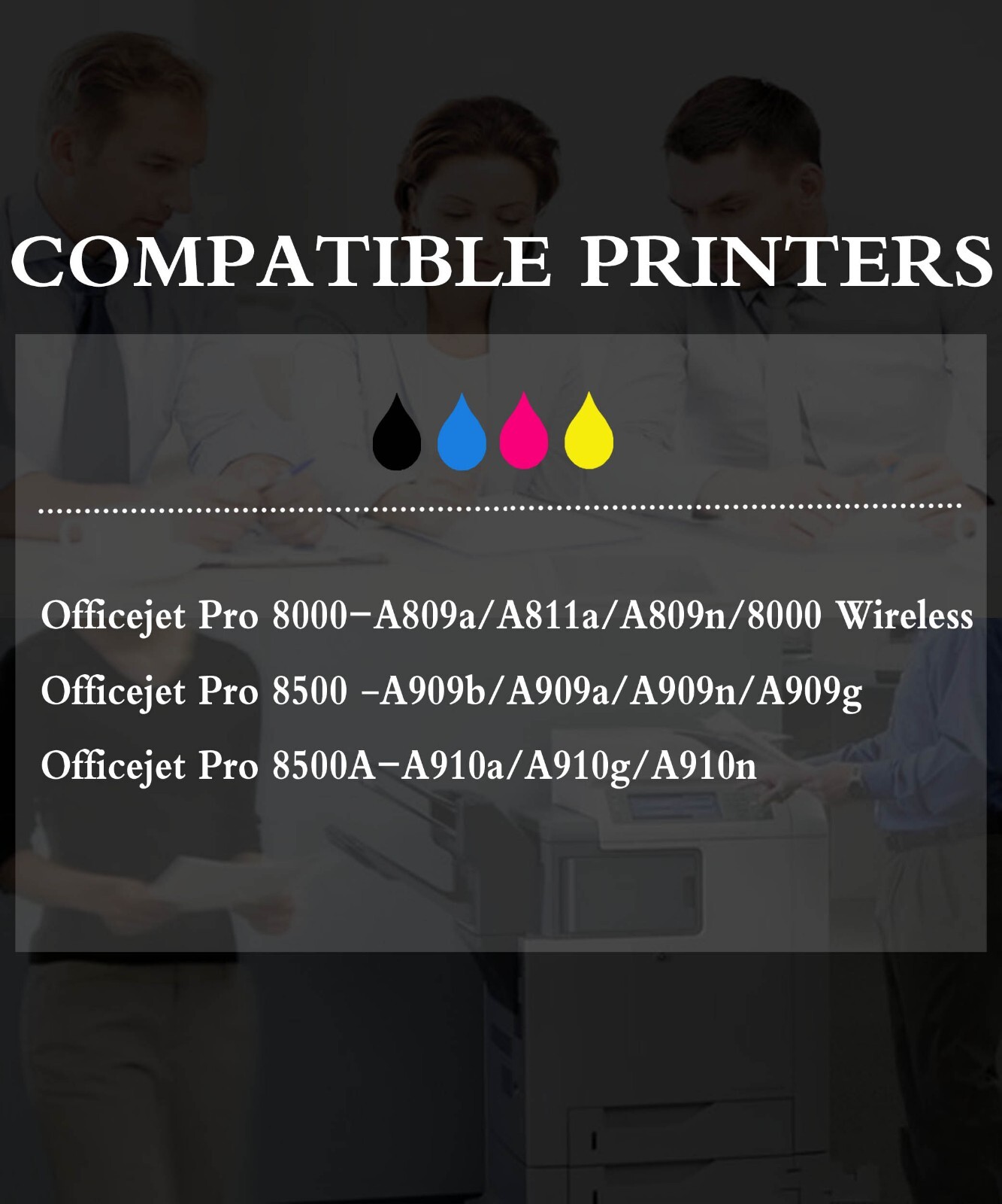 4PK 940XL Ink Cartridge for Officejet Pro 8000 8500 8500A Printer | eBay