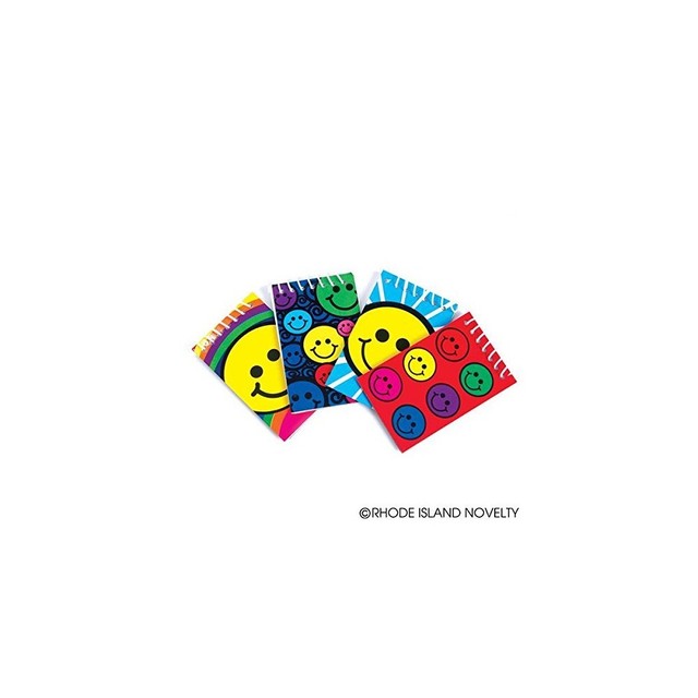 24 Emoji Spiral Note Pads Birthday Party School Favors Smile Face for ...