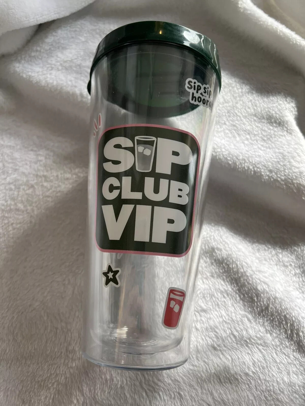 Panera Bread SIP CLUB VIP Double Wall Tumbler Reusable Free Refill Cup ...