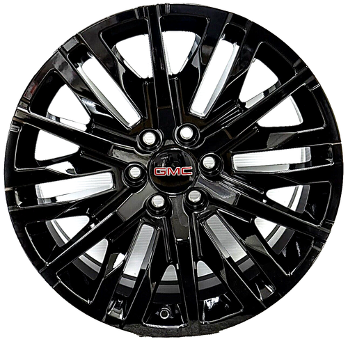 22" Black 5921 SSI Replica OE Wheels Fits 2025 GMC Sierra Yukon Denali ...