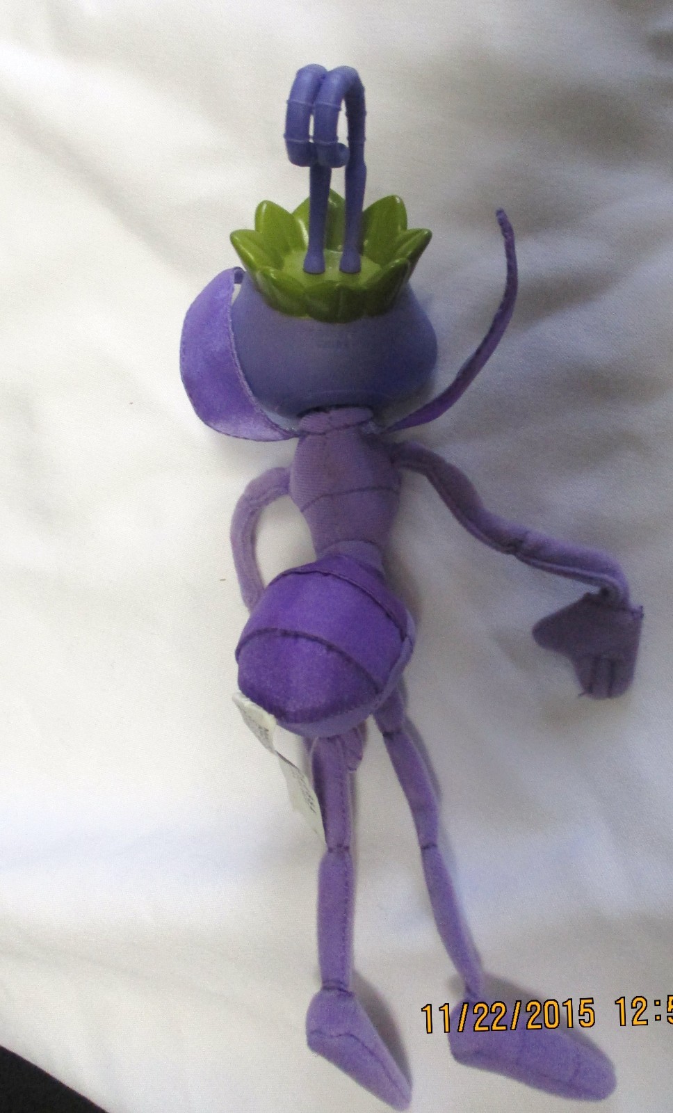 Mattel Disney Pixar Bugs Life Plush Princess Atta with Plastic Head ~10 ...