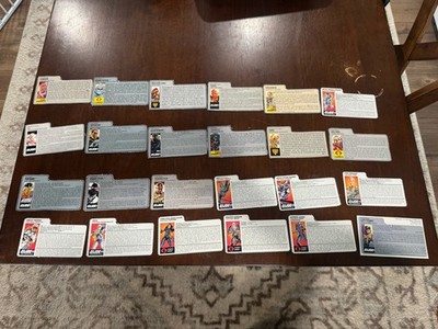 GI Joe File Cards Lot of 24! | eBay