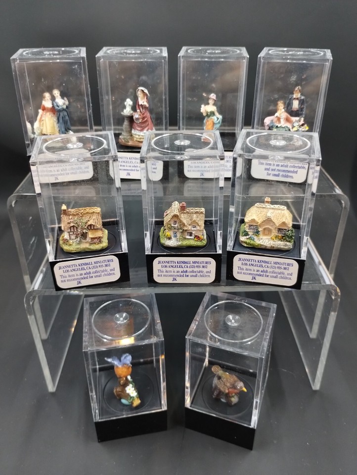 Jeanetta Kendall Dollhouse Miniature Lady Figurine Shelf Sitter 1:12 ...