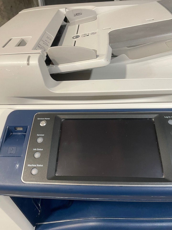 Xerox WorkCentre 7835 Color Printer Scanner Copier Multifunction 35PPM ...