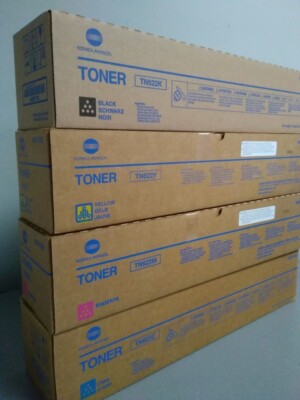 KONICA MINOLTA TN622 TONER SET For Bizhub Press C1085, C1100 | eBay