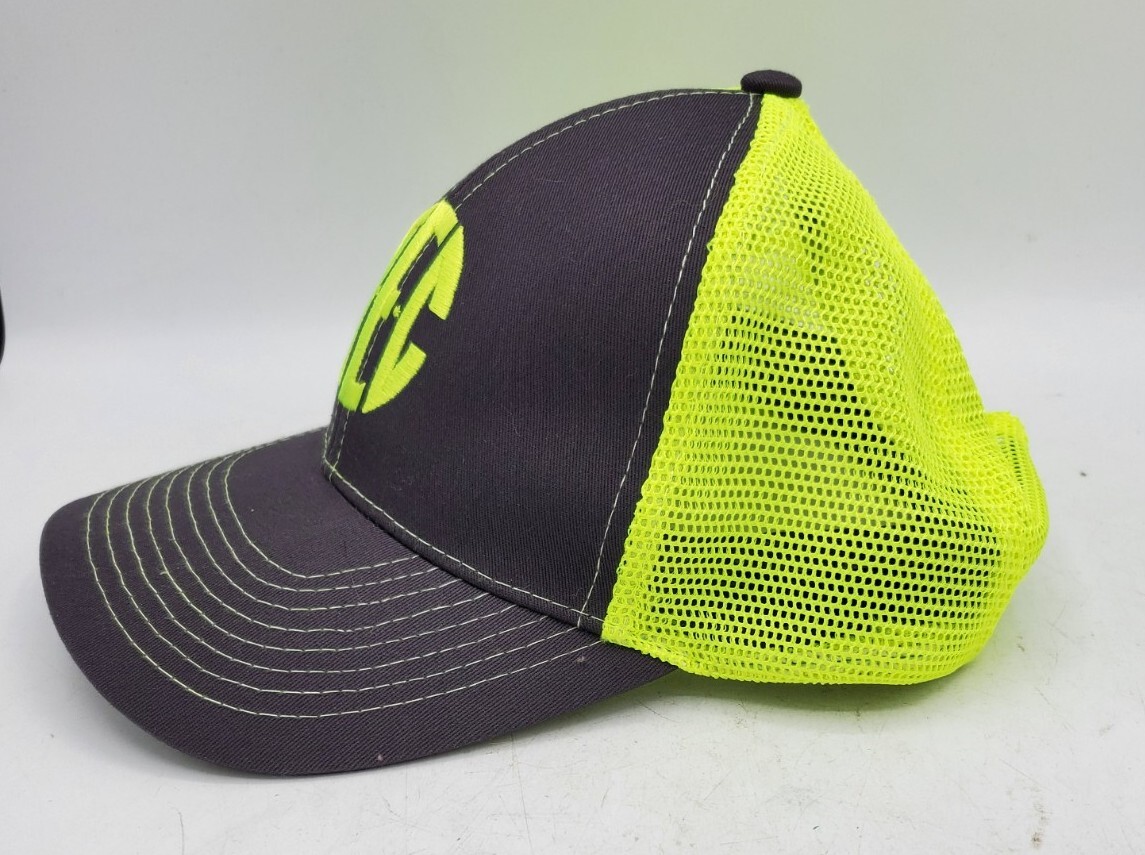 TEC Komatsu Trucker Hat Cap Gray Neon embroidered Sna… - Gem