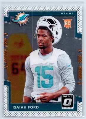 2017 Panini Donruss Optic #137 Isaiah Ford RC | eBay