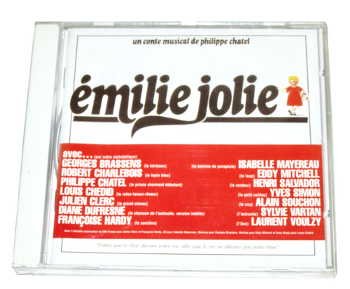 EMILIE JOLIE 1979 FRENCH STUDIO CAST CD -1995, BMG FRANCE -PHILIPPE ...