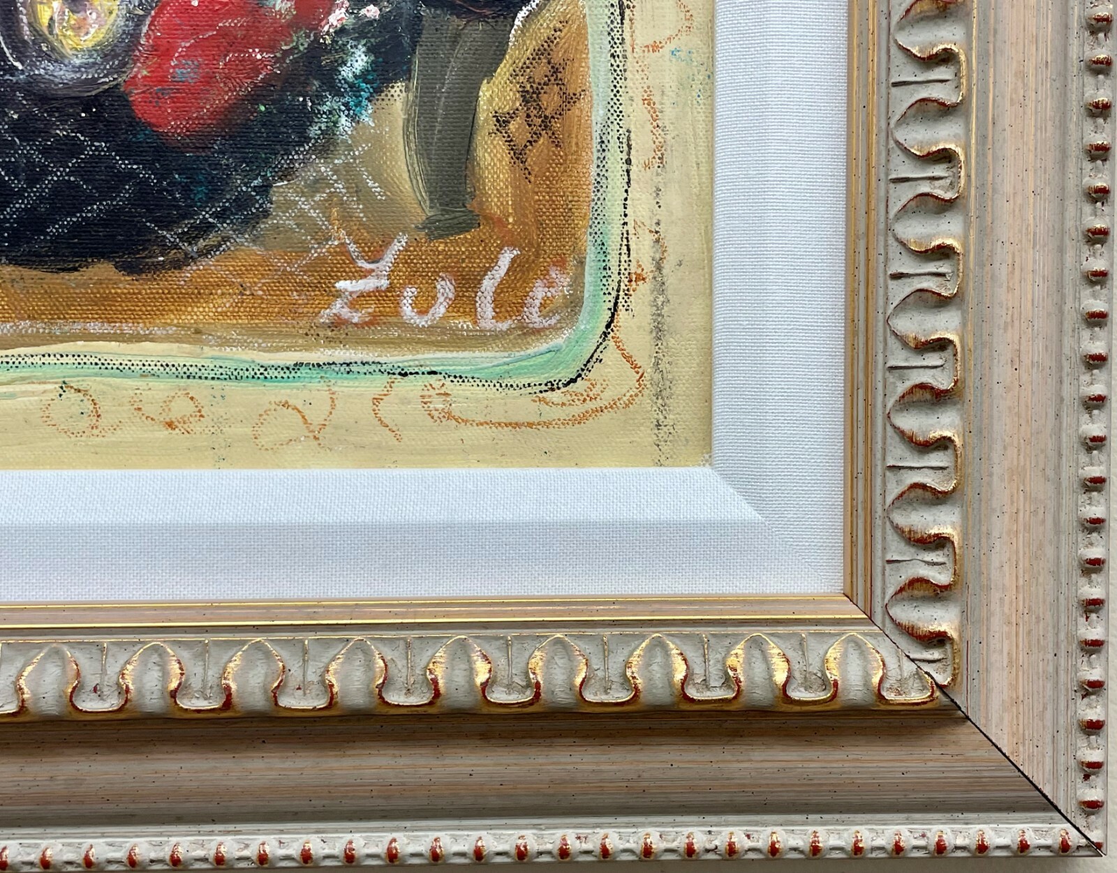 Zule Moskowitz "A Night Out" Hand Signed Original Oil FRAMED ART NEW ...