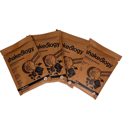 Shakeology Chocolate Protein Powder - Zero added sugar - 4 packets ...