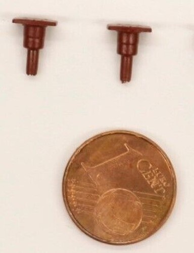 98045 Roco HCM Original Spare Parts Pack 2 Rectangular Tampons Brown | eBay