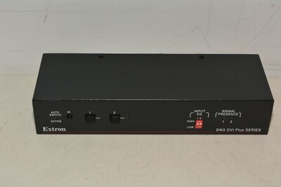 Extron SW2 DVI Plus Series 2:1 DVI Switcher | eBay