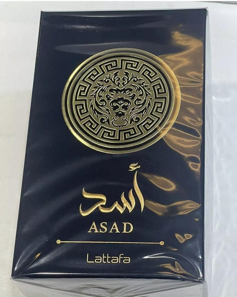Lattafa Asad by Lattafa 3.4 EDP Perfume Cologne Unisex New in Box Free ...