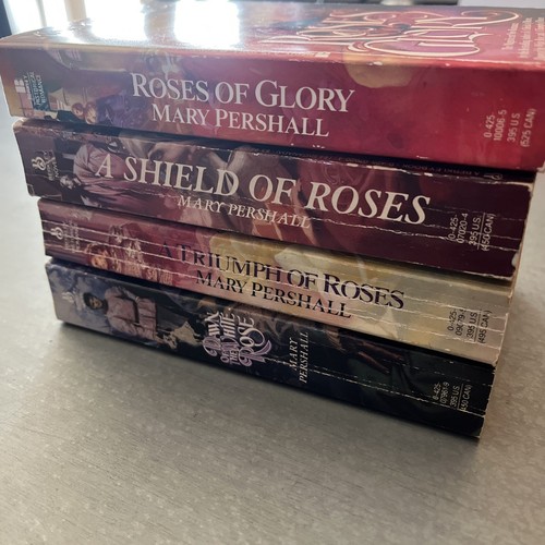 Mary Pershall Roses Series Full Set Books #1-4 (1st Printings ...