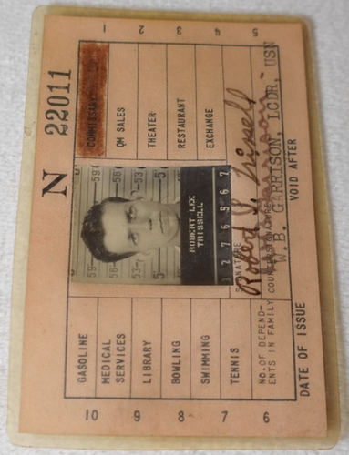 Navy Sailor Hawaiian Area Joint Armed Forces Privilege Identification ...